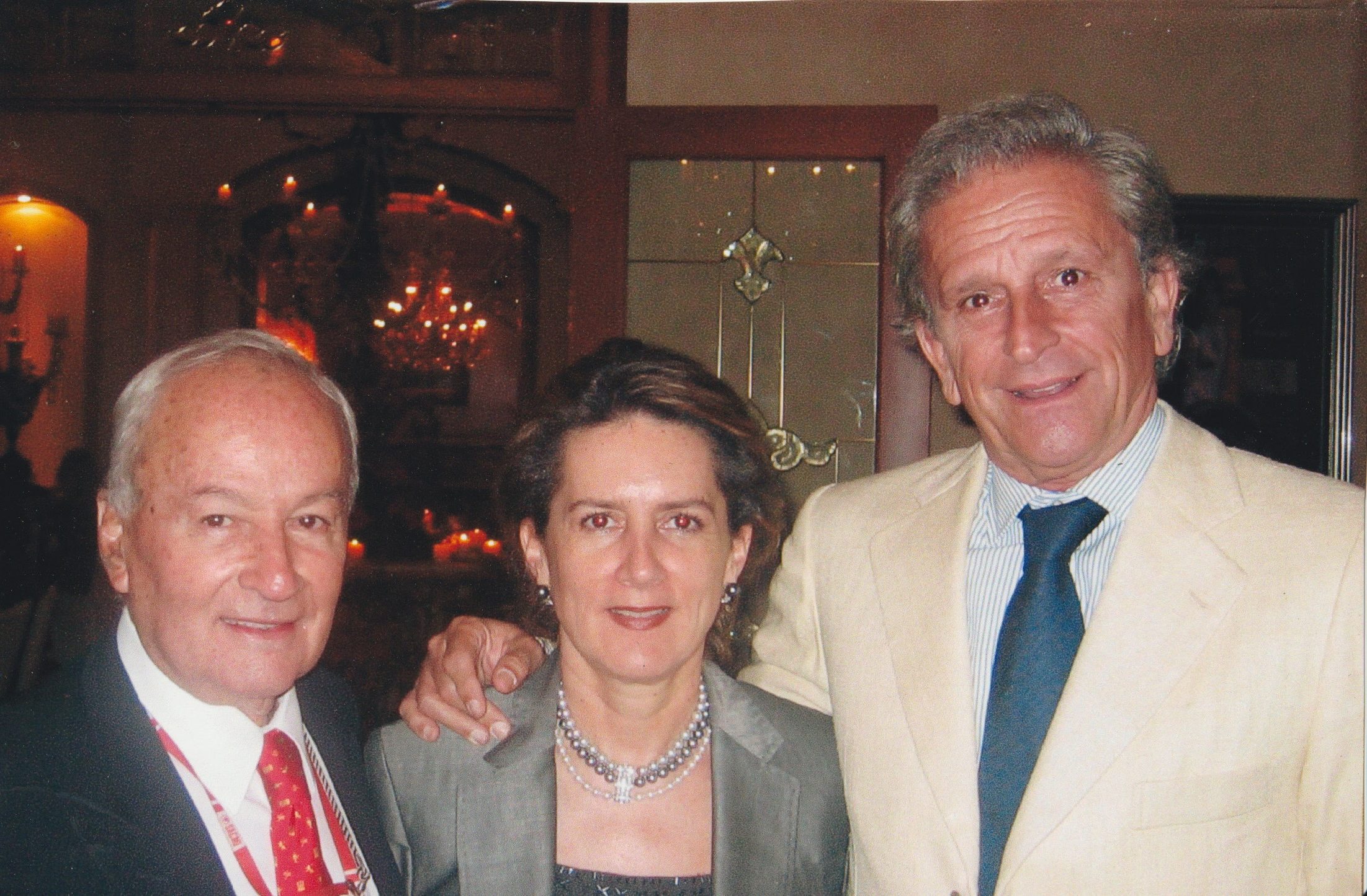 Manuel F. Ayau, Marialys de Monterroso y Alberto Benegas Lynch (h ...