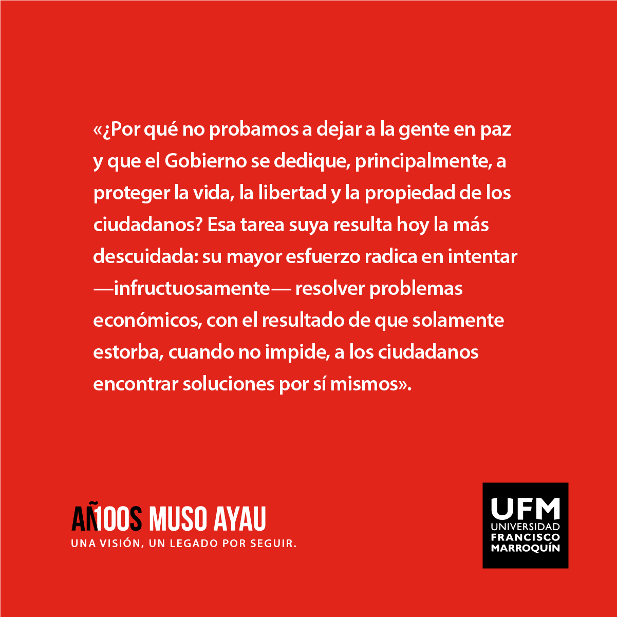 Frase 29_no intervencion del gobierno en el mercado - Honrando el ...